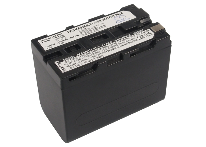 Li-ion Battery for Sony DCR-VX2100 DCR-VX9000 DSR-200 7.4V 6600mAh | eBay