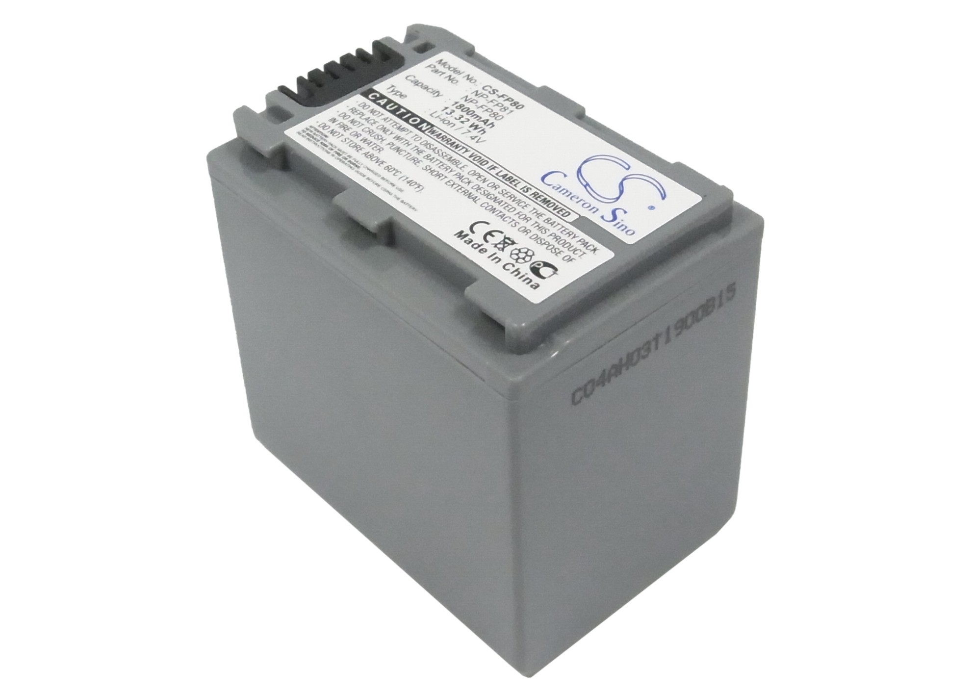 Li-ion Battery for Sony DCR-HC42E DCR-HC43E DCR-HC44E 7.4V 1800mAh | eBay