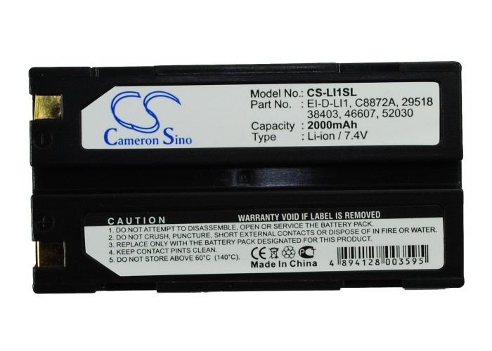 BATTERIA AGLI IONI di litio per Spectra Precision SP60 GNSS SP80 GNSS 7 ...