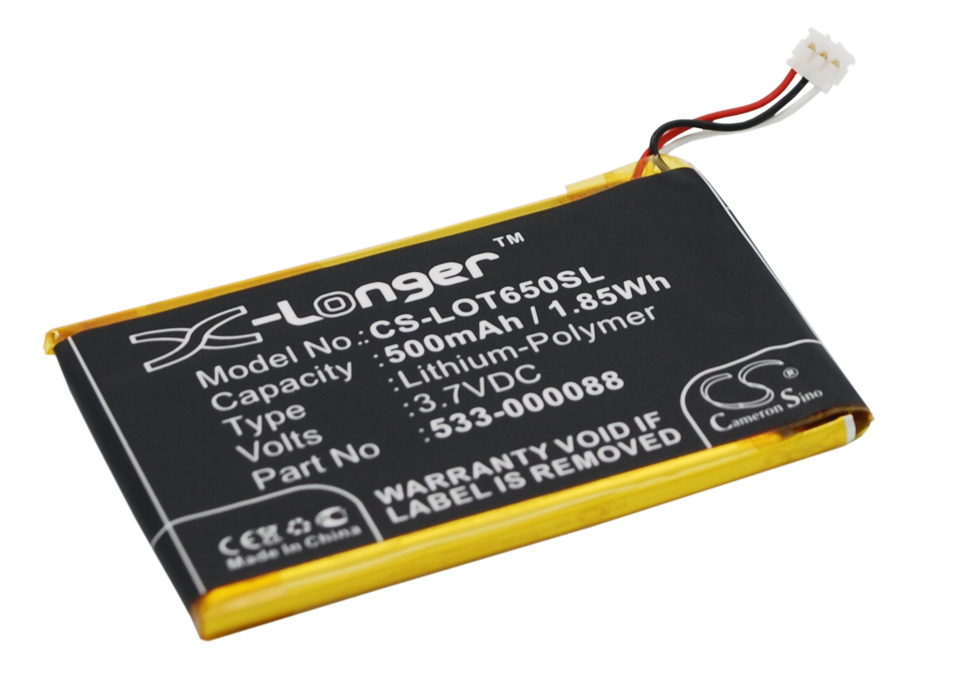 Li-Polymer Battery for Logitech MX Master Touchpad T650 3.7V 500mAh | eBay