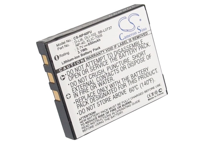 Li-ion Battery for Samsung Digimax #1 Digimax I5 Digimax i50 3.7V ...