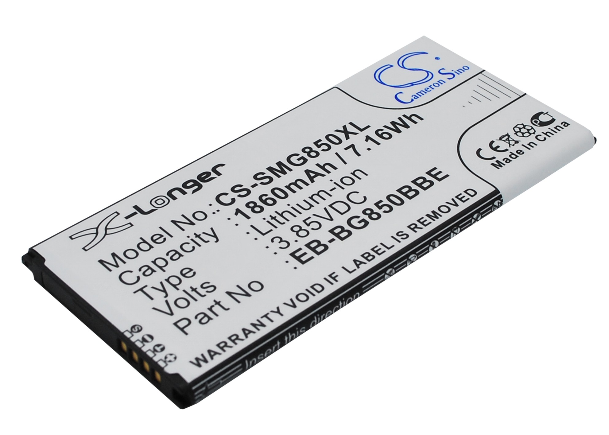 Batteria agli ioni di litio per Samsung SM-G8508 SM-G8508S SM-G8509v 3 ...