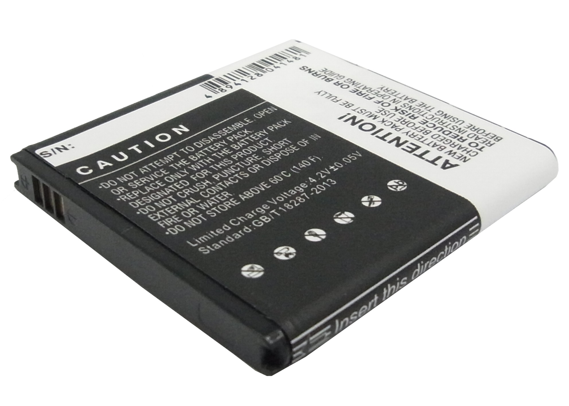 Li-ion Battery for Samsung Galaxy A Galaxy S Galaxy S 4G 3.7V 1550mAh ...