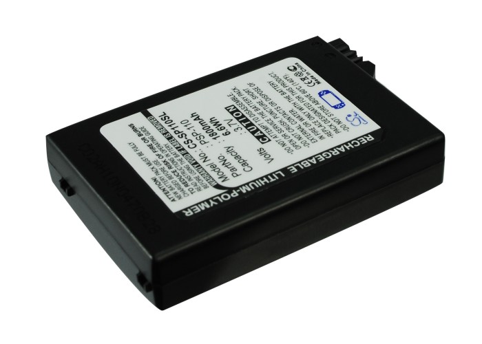 Batteria agli ioni di litio per Sony PSP-1006 3,7V 1800mAh
