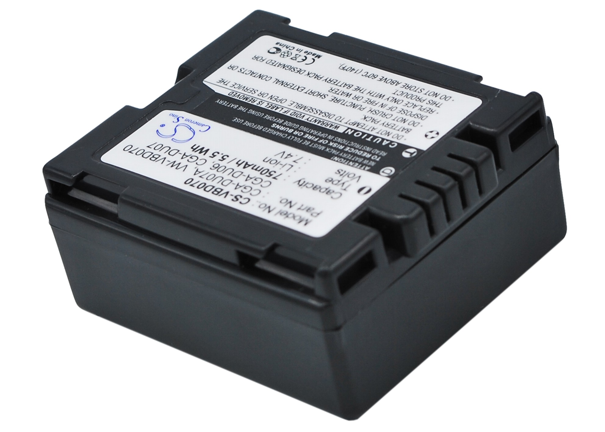 Li-ion Battery for HITACHI DZ-GX5060 DZ-GX5060SW DZ-GX5080A 7.4V 750mAh ...