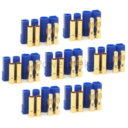 Quality Genuine Amass EC5 (7 pairs) Male/Female 90A Plug Bullet ...